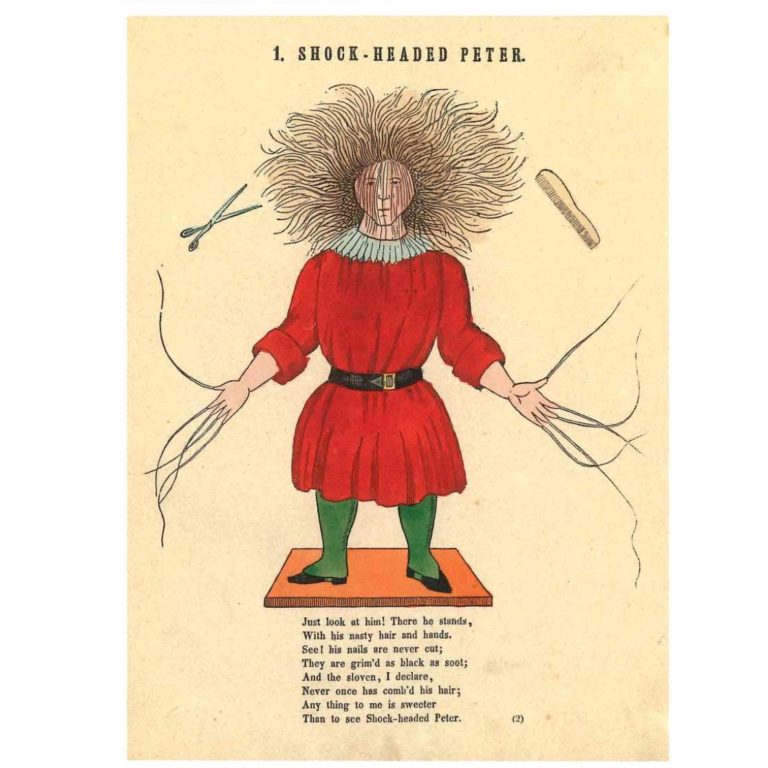 Postkarte „Shock-headed Peter“ – Struwwelpeter Museum Onlineshop